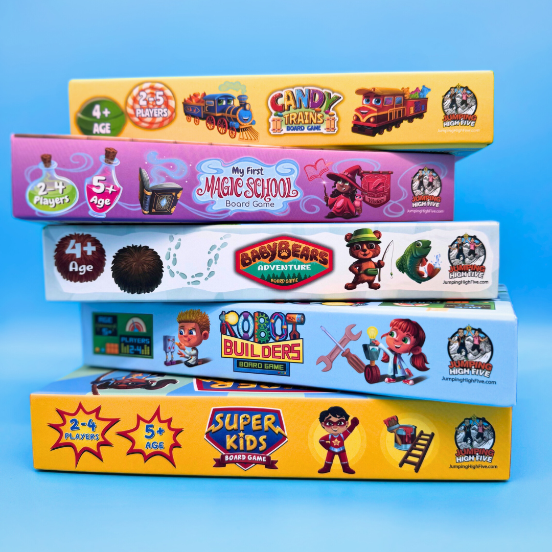 Jumping High Five Kids Board Games – Jumping High Five Games